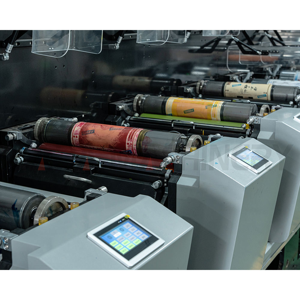 Food Packaging Label Printing Machine Unit Type Flexographic Printing ...